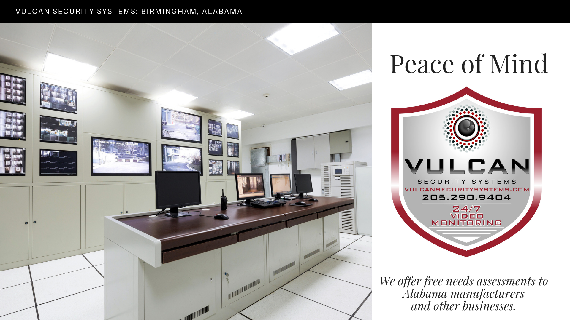 Security Cameras and Monitoring Services for Alabama Equipment Dealers